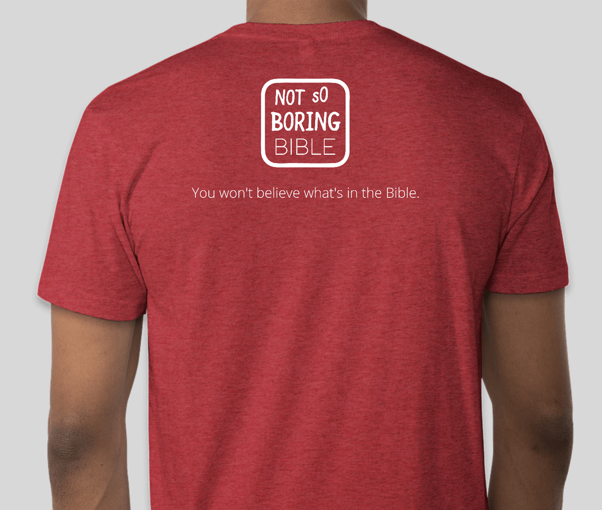 Red Shirt - Not So Boring Bible